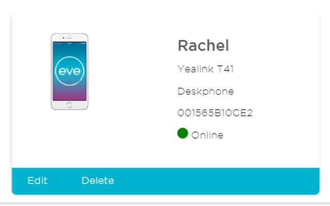 How to see device status on the eve platform - iameve